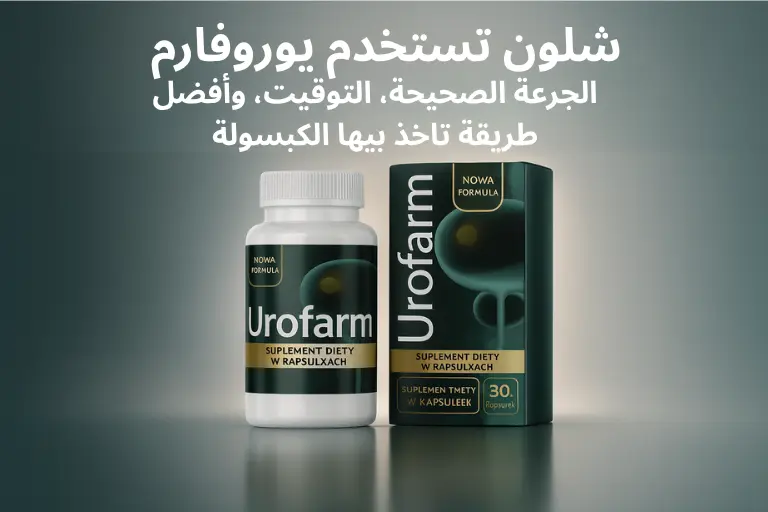 How to Use Urofarm Iraq | الموقع الرسمي لشركة يوروفارم